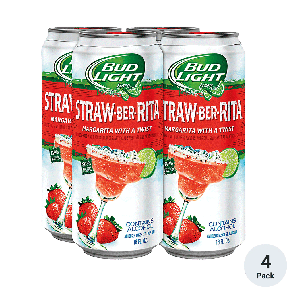 Bud Light Lime Straw-Ber-Rita | Total Wine & More