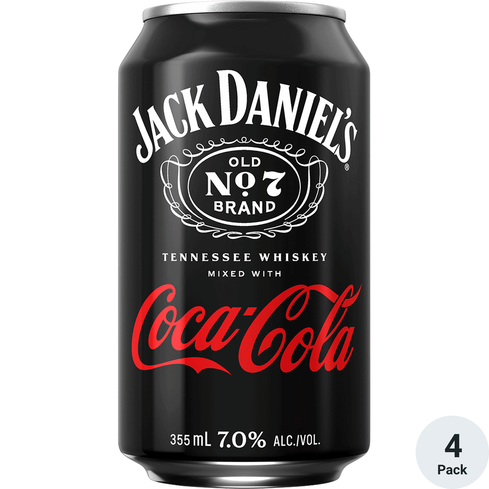 Jack Daniels & Coca-Cola Canned Cocktail | Total Wine & More