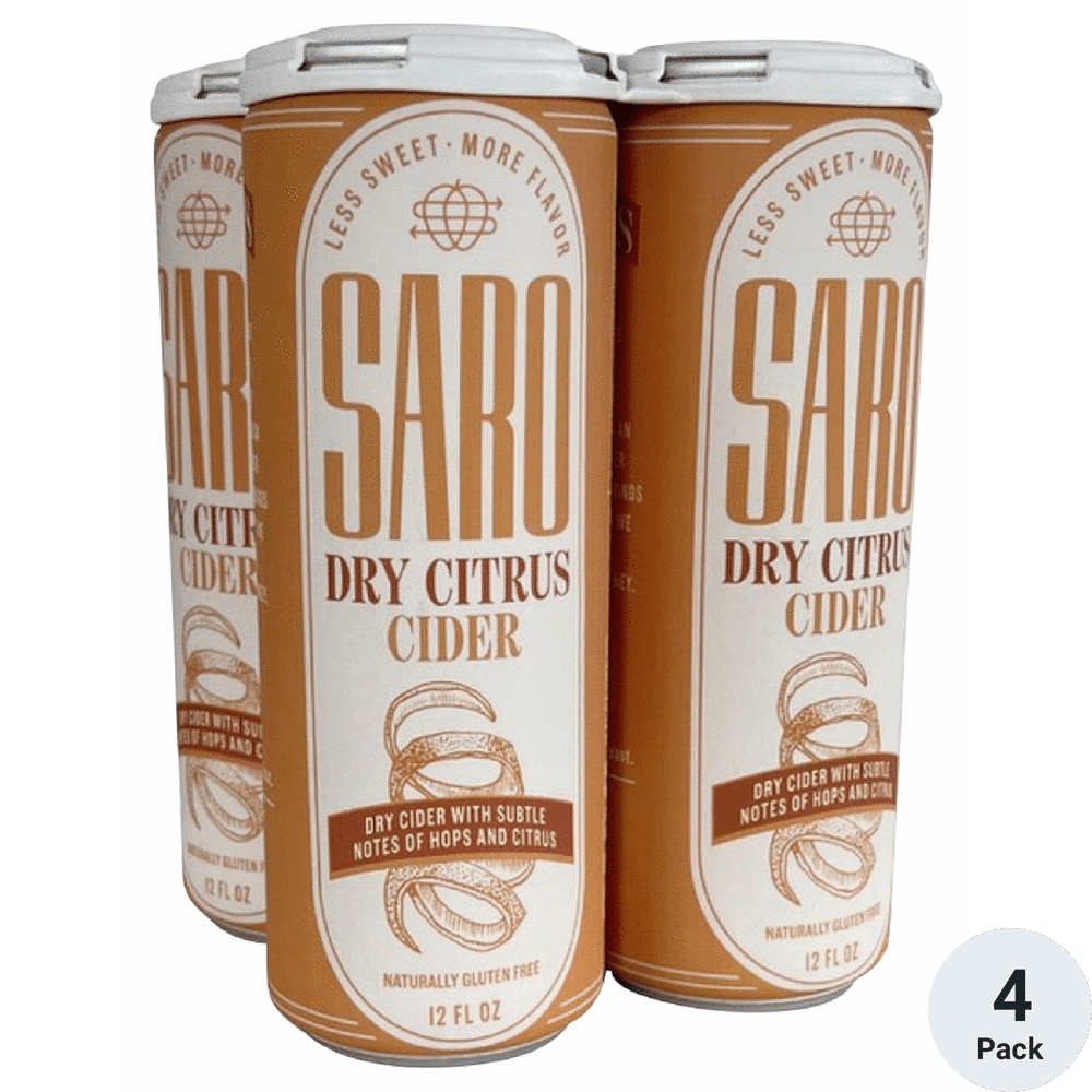 SARO Dry Citrus Cider | Total Wine & More