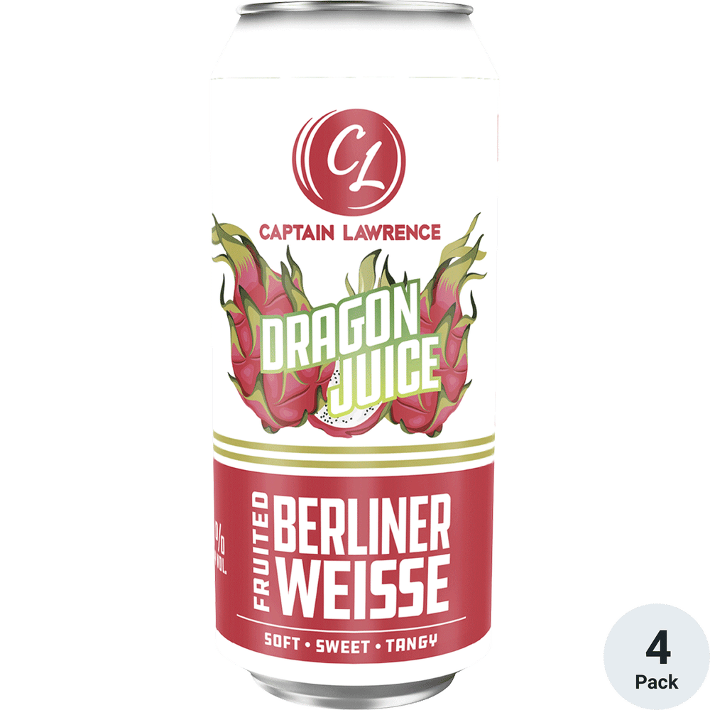 Captain Lawrence Dragon Juice Fruited Berliner Weisse | Total Wine & More