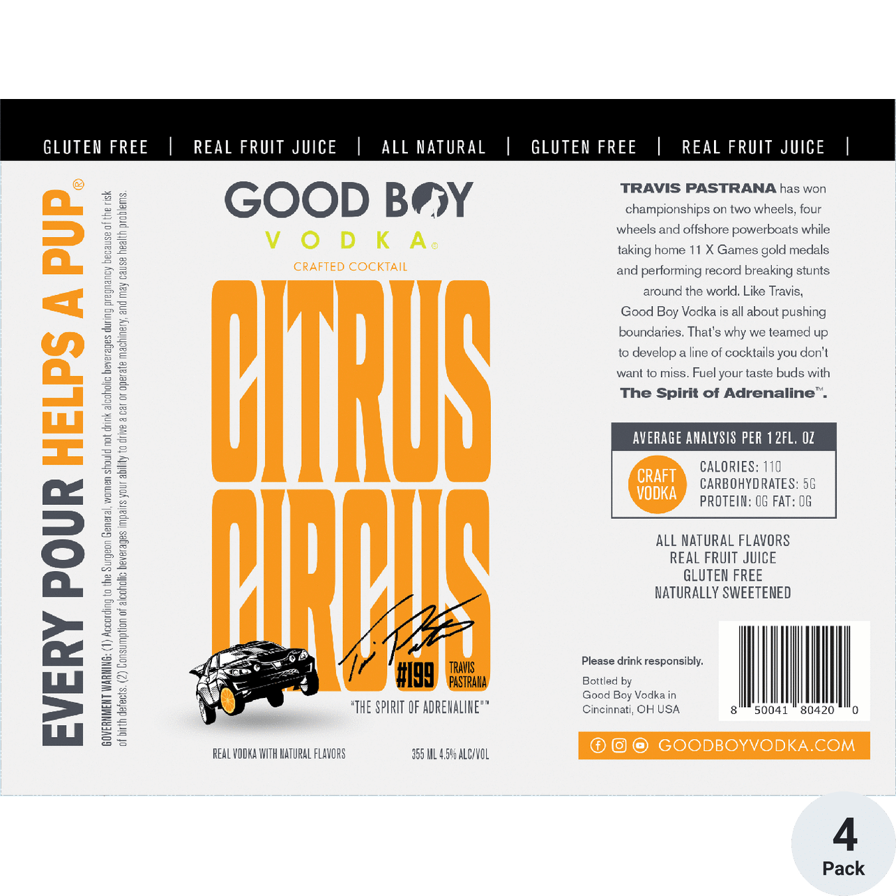 Good Boy Citrus Circus Cocktail | Total Wine & More