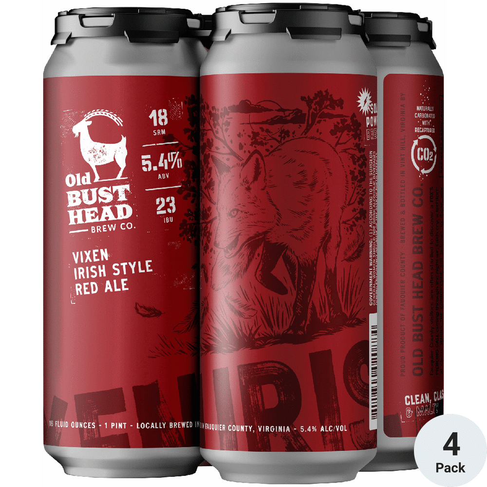 Old Bust Head Vixen Irish Style Red Ale | Total Wine & More