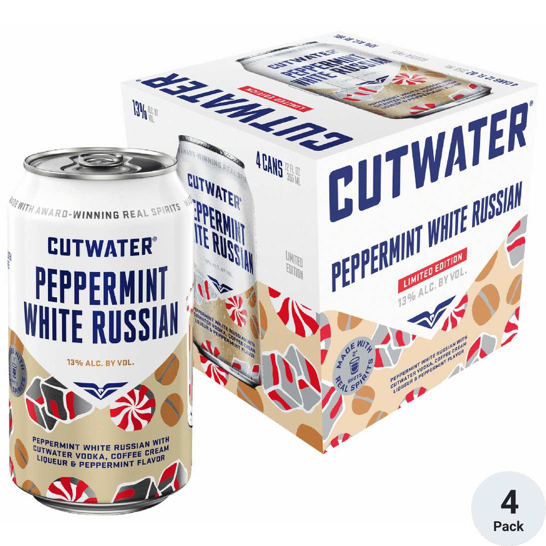 Cutwater Vodka Peppermint White Russian | Total Wine & More