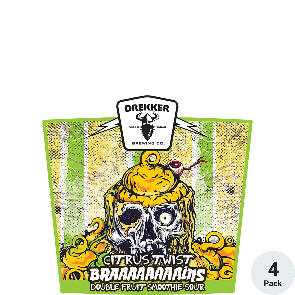 Drekker Brains Citrus Twist | Total Wine & More