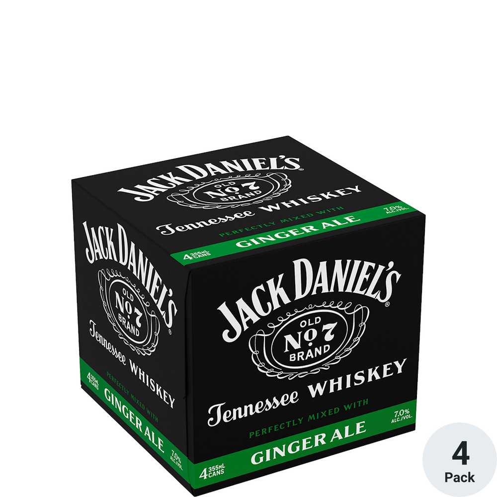 Jack Daniels Tennessee Whiskey & Ginger | Total Wine & More