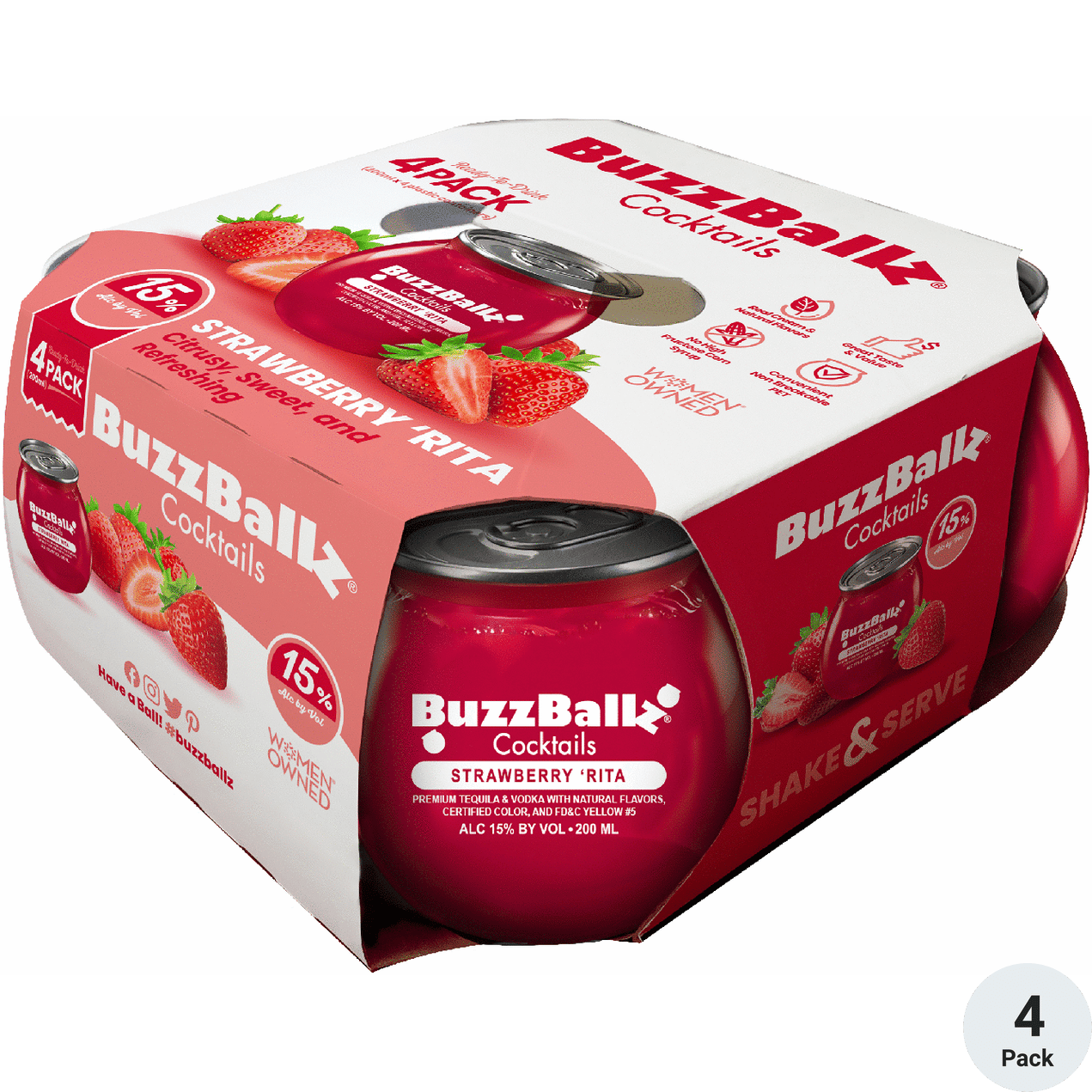 Buzzballz Strawberry Rita | Total Wine & More