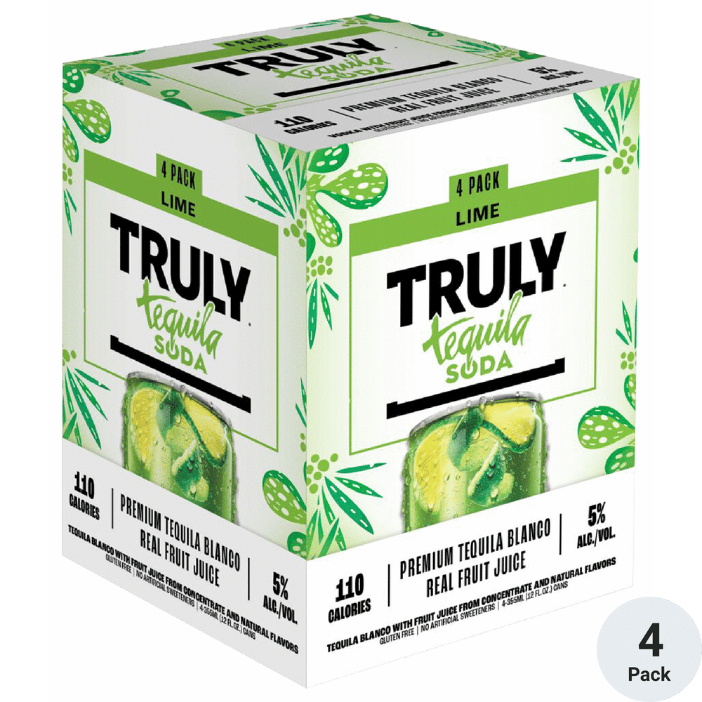 Truly Tequila Soda Lime | Total Wine & More