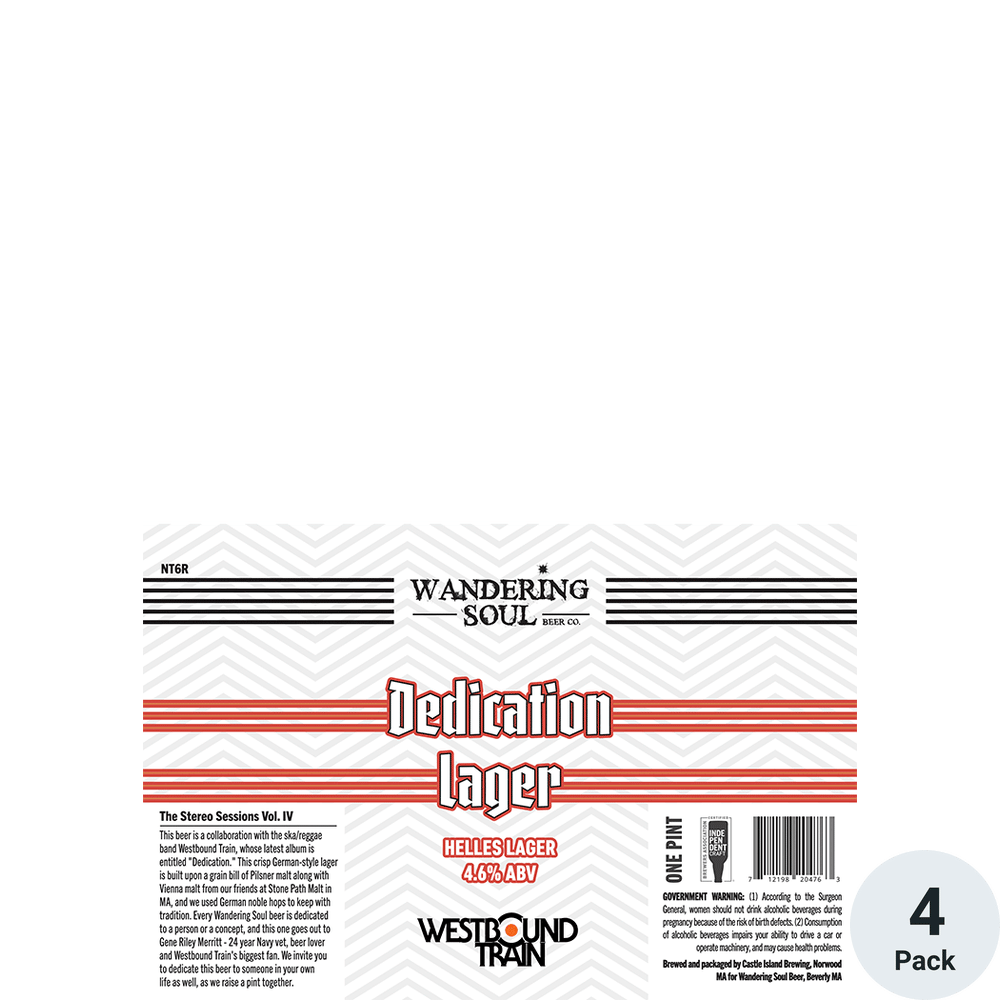 Wandering Soul Dedication Lager | Total Wine & More