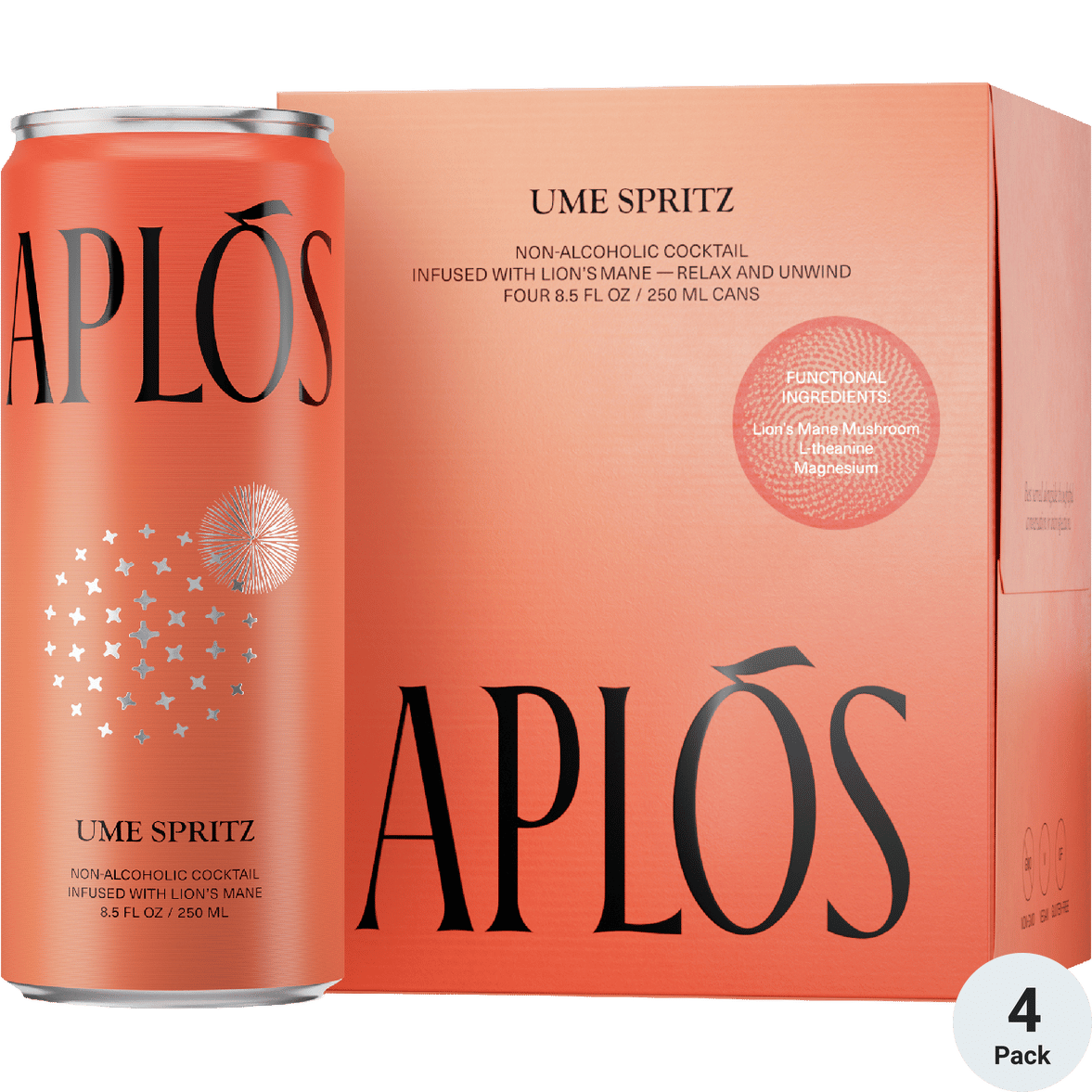 Aplos Non-Alcoholic Ume Spritz | Total Wine & More