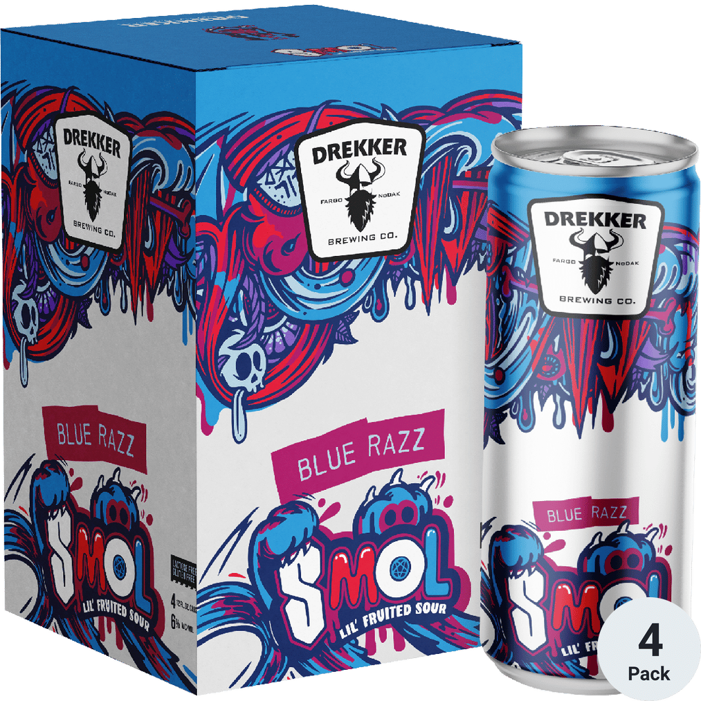 Drekker Blue Razz SMOL | Total Wine & More