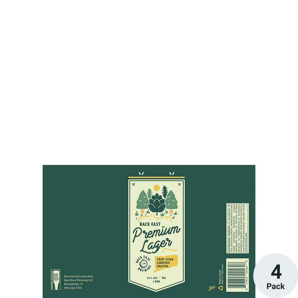 Back East Premium Lager | Total Wine & More