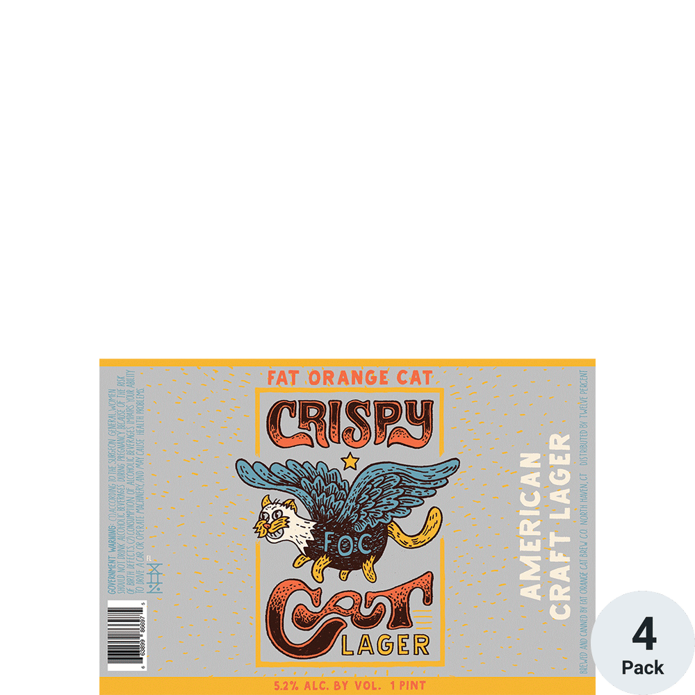 Fat Orange Cat Crispy Cat | Total Wine & More