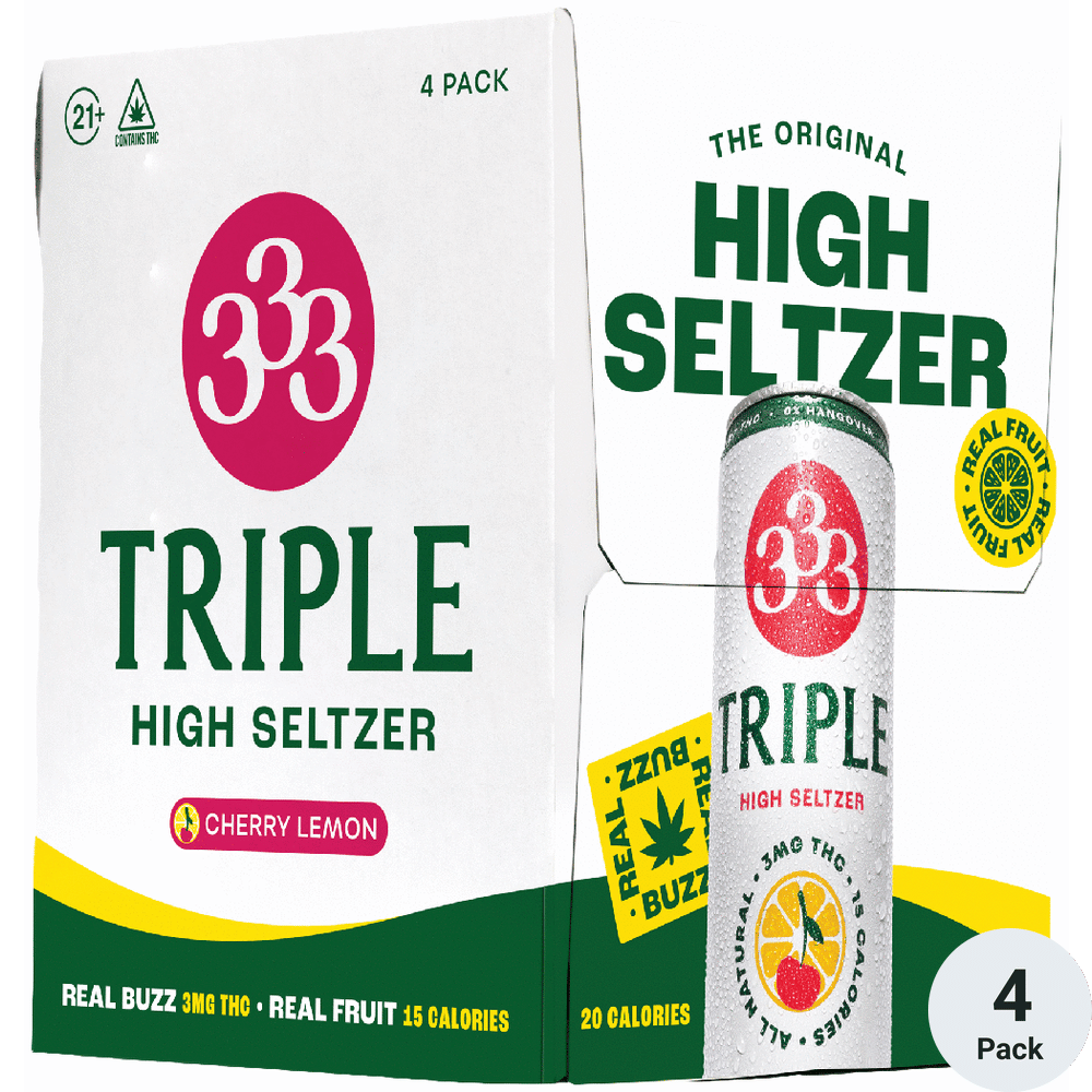 Triple THC 3mg Cherry Lemon | Total Wine & More
