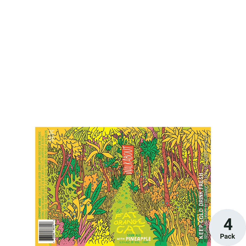 Fat Orange Cat Walkabout Pineapple | Total Wine & More