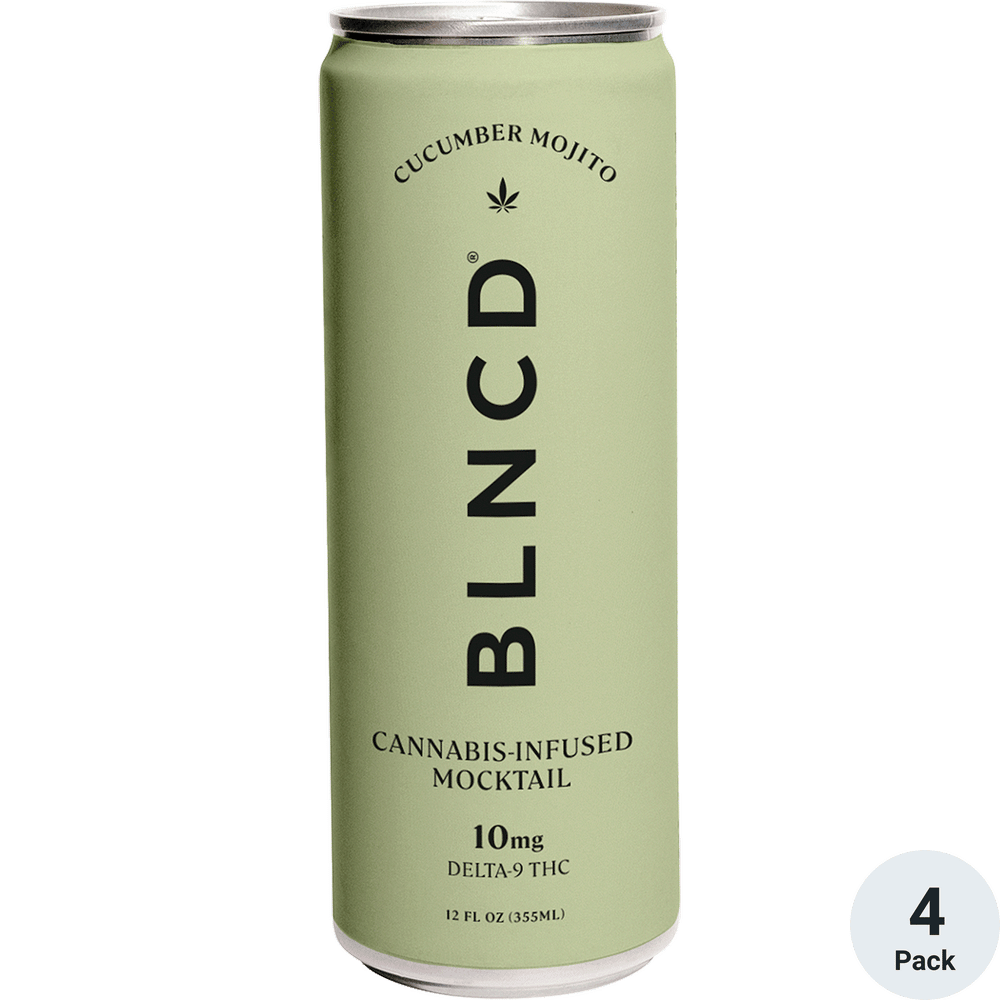 BLNCD THC 10mg Cucumber Mojito | Total Wine & More