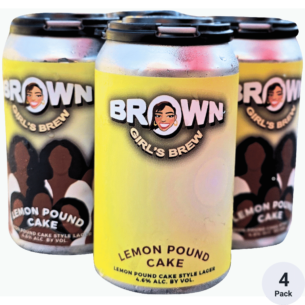 Brown Girls Brew Lemon Pound Cake Lager | Total Wine & More