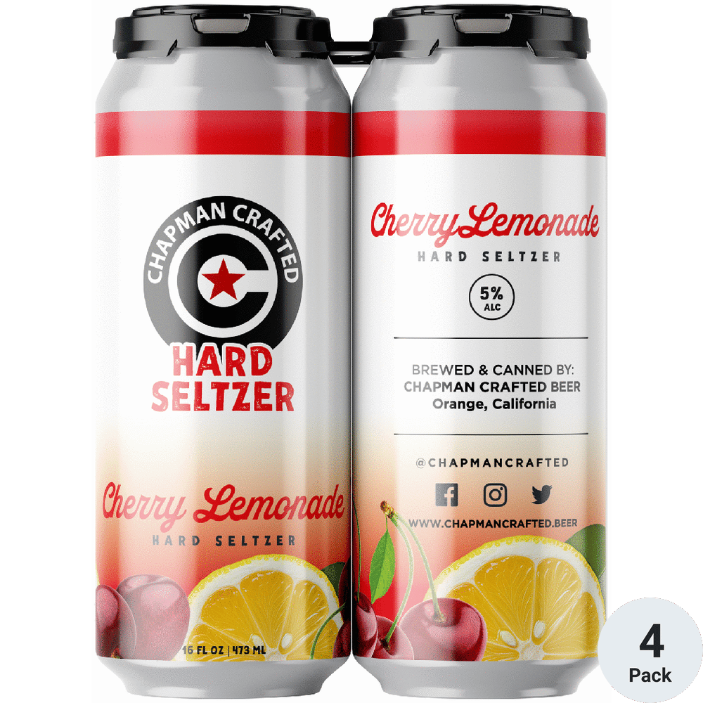 Chapman Cherry Lemonade Hard Seltzer | Total Wine & More