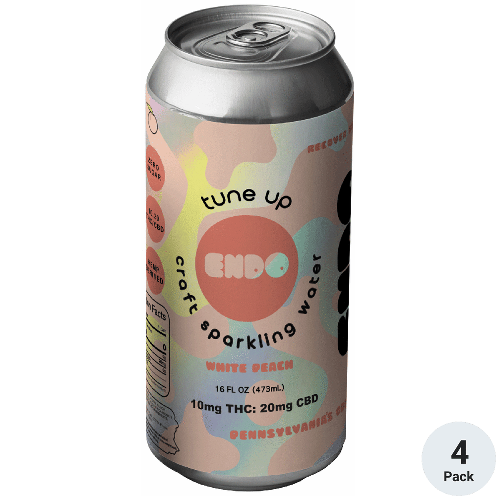 Endo Tune Up THC 10mg White Peach | Total Wine & More