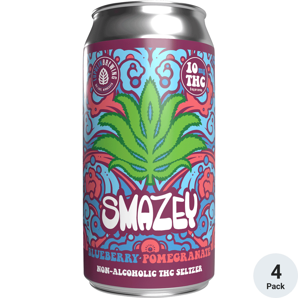 Lupulin Smazey THC 10mg Blueberry Pomegranate | Total Wine & More