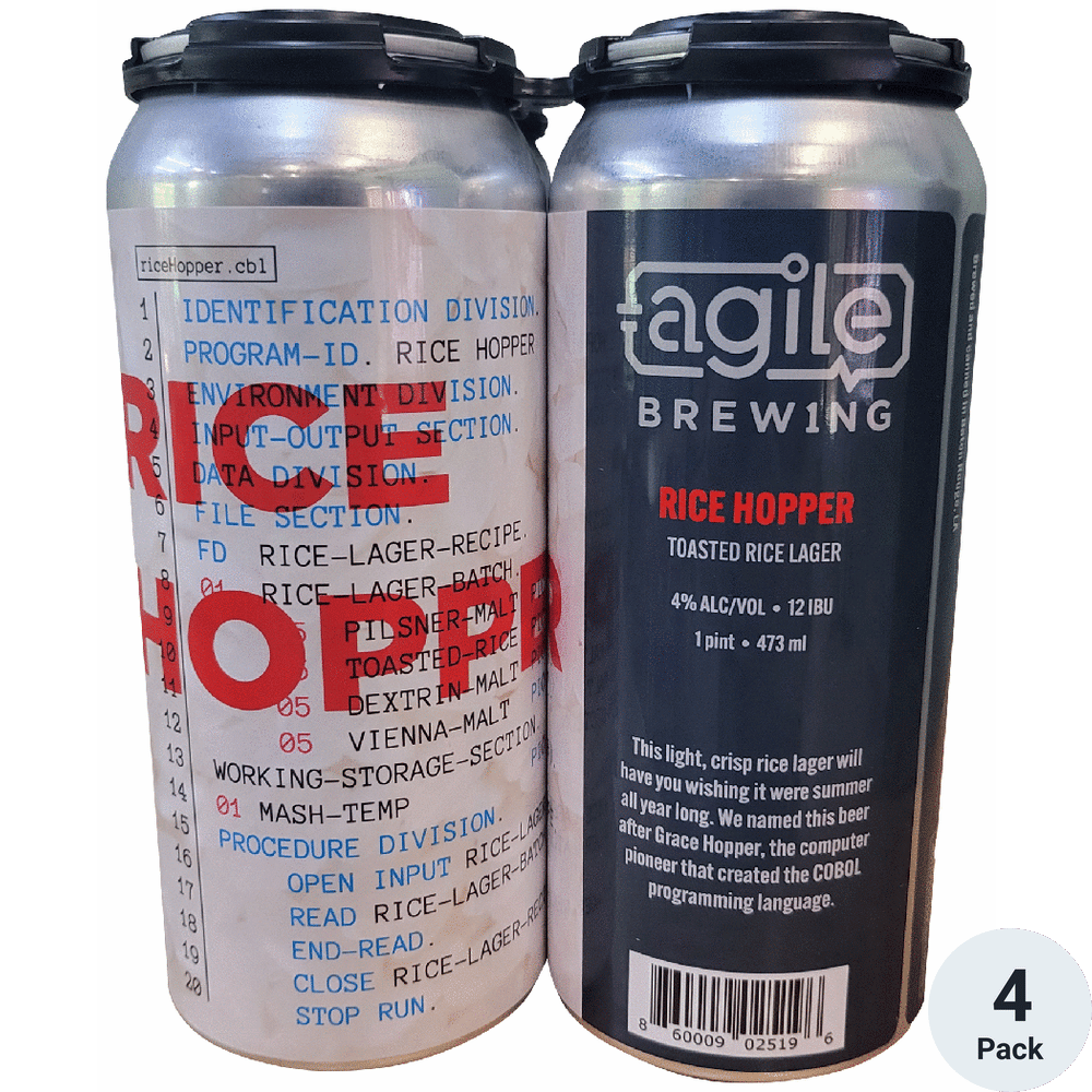 Agile Rice Hopper | Total Wine & More