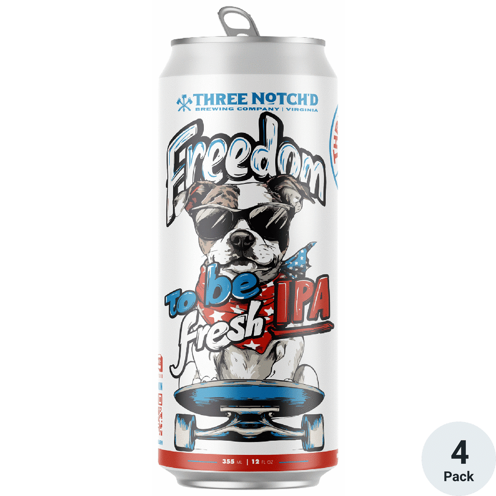 Three Notch'd Freedom to be Fresh | Total Wine & More