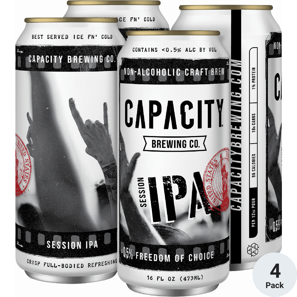 Capacity Non-Alcoholic Session IPA | Total Wine & More