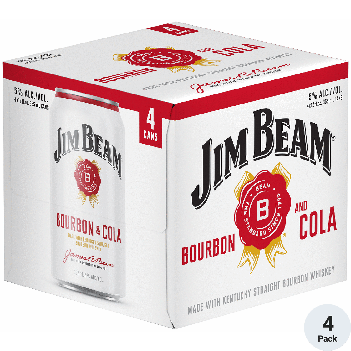 Jim Beam Bourbon & Cola | Total Wine & More