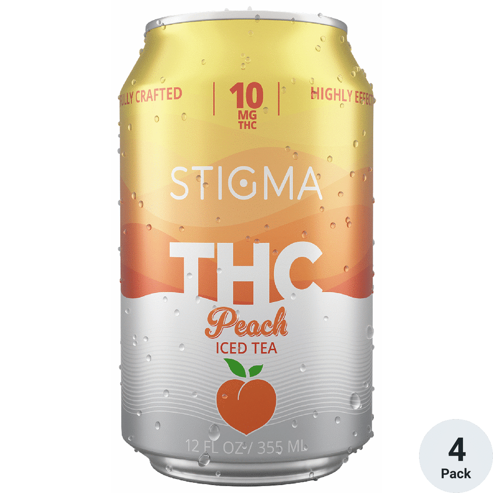 Stigma THC 10mg Peach Iced Tea GA | Total Wine & More