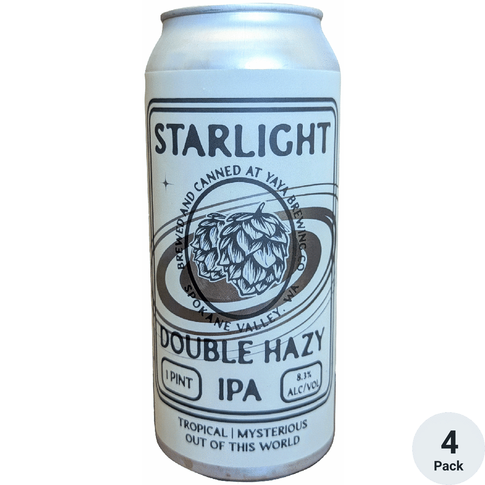 YAYA Brewing Starlight Hazy Double IPA | Total Wine & More