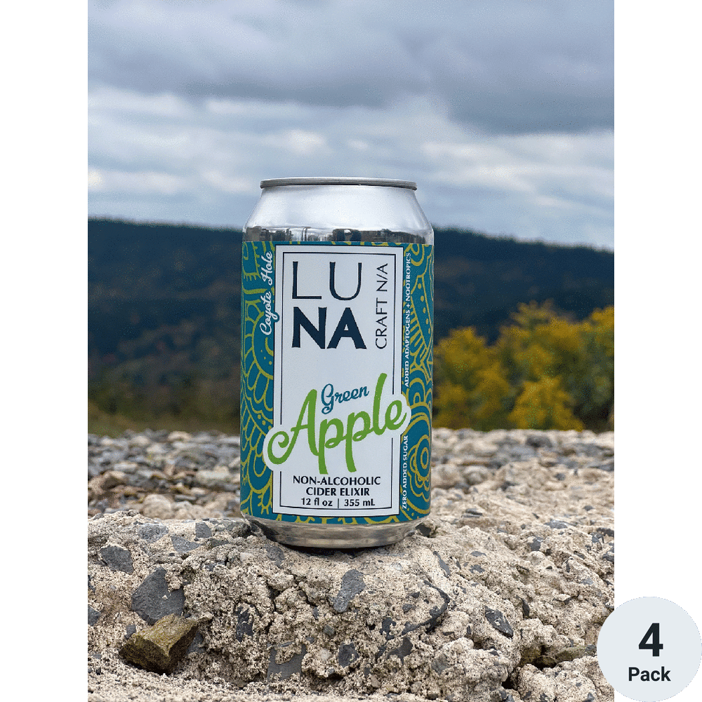 Luna Non-Alcoholic Green Apple Cider | Total Wine & More