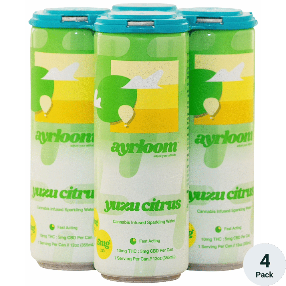 Ayrloom THC 10mg Yuzu Citrus | Total Wine & More