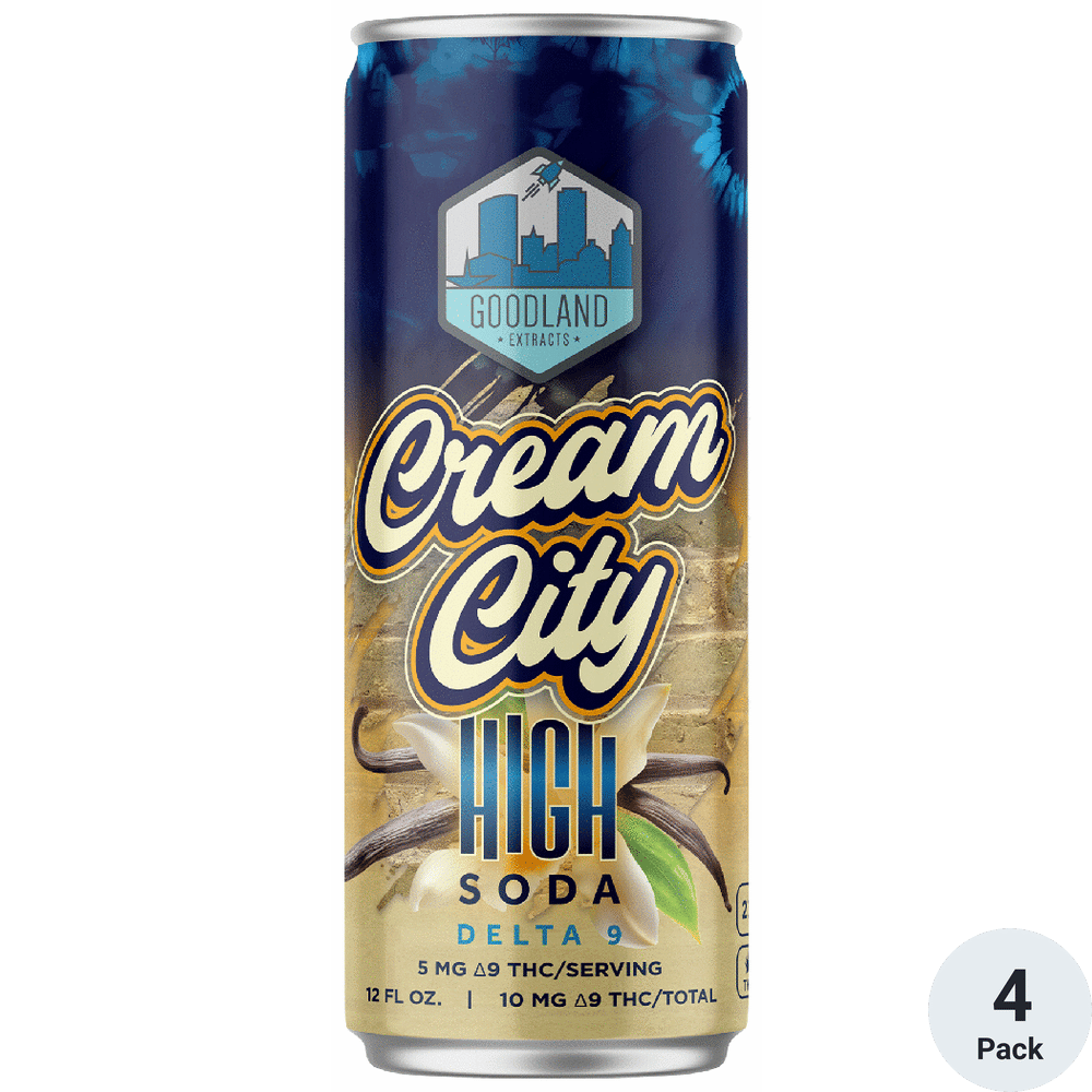 Goodland THC 10mg Cream City High Soda | Total Wine & More
