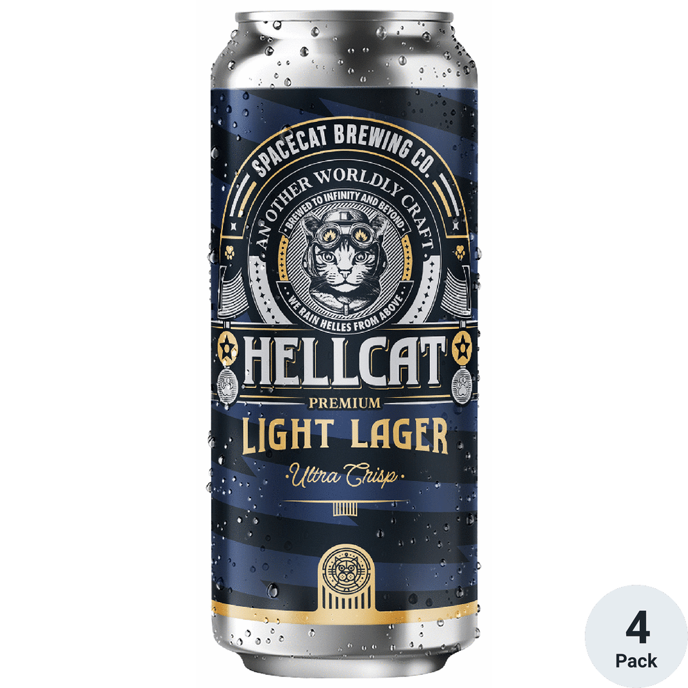 Spacecat Hellcat Light Lager Total Wine More