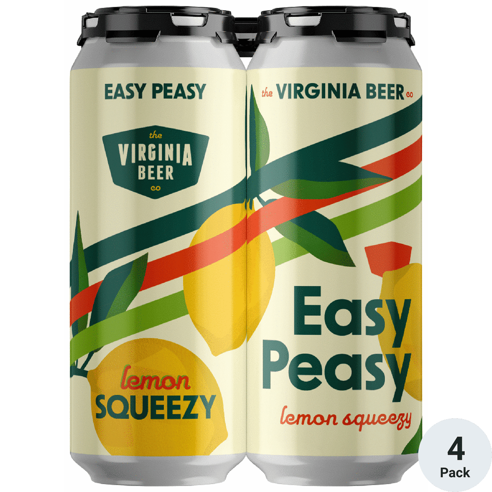 Virginia Beer Easy Peasy Lemon Squeezy Ale | Total Wine & More