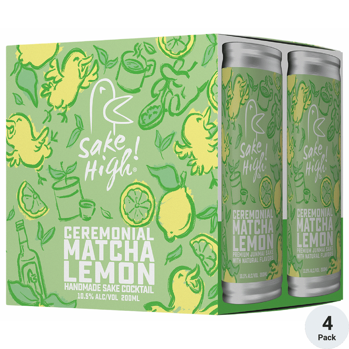Sake High! Matcha Lemon Cocktail | Total Wine & More