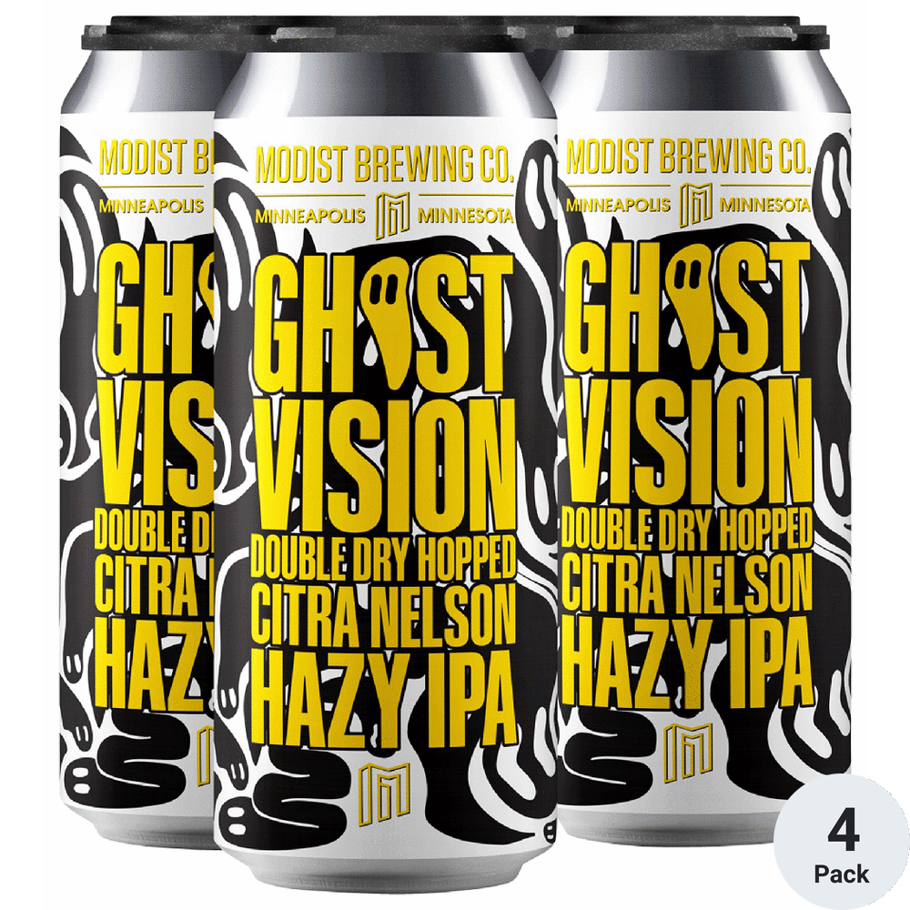 Modist Ghost Vision DDH Citra & Nelson Hazy IPA | Total Wine & More
