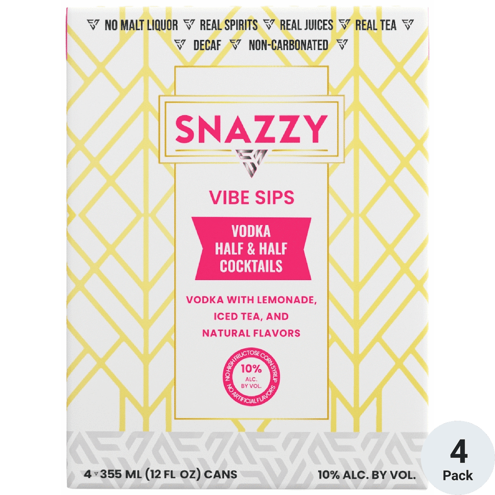 Snazzy Vodka Half & Half Cocktail | Total Wine & More