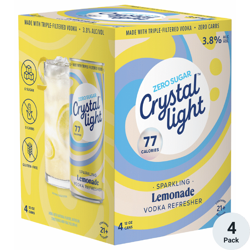 Crystal Light Lemonade Vodka Refresher | Total Wine & More