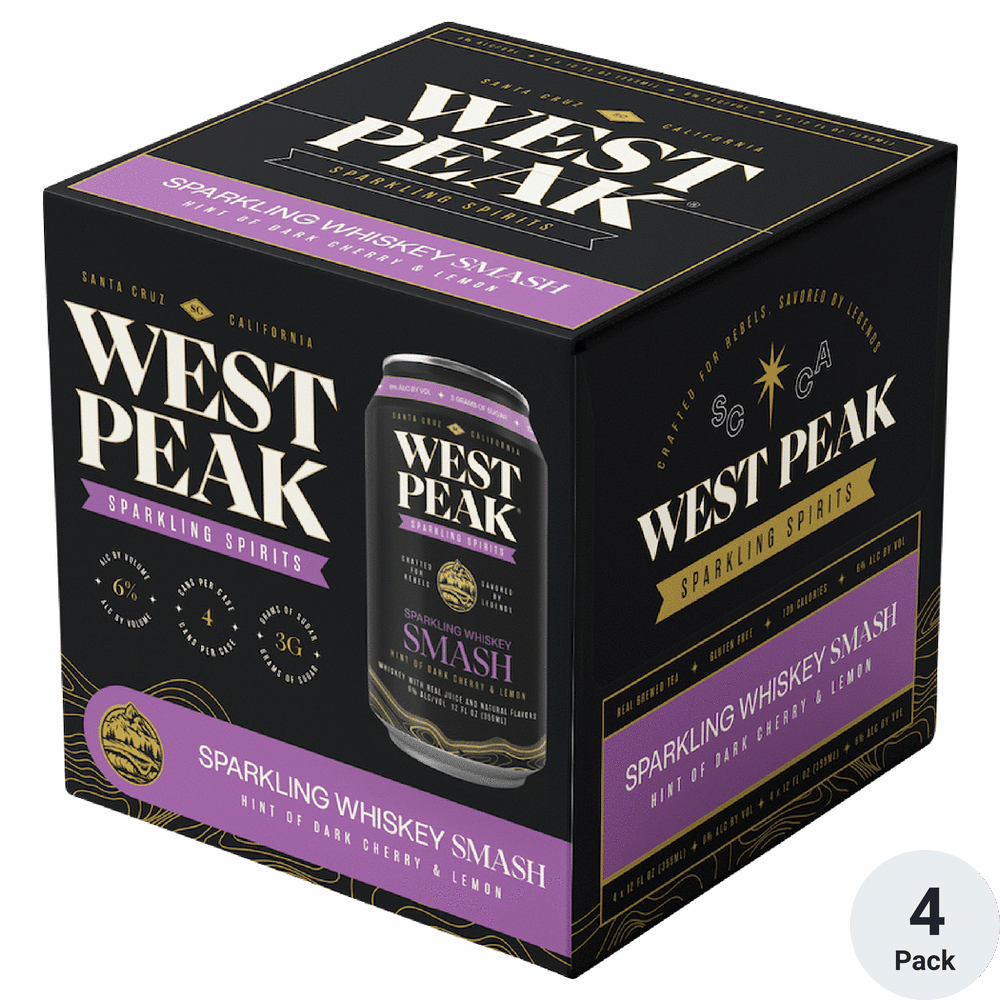 West Peak Sparkling Whiskey Smash | Total Wine & More
