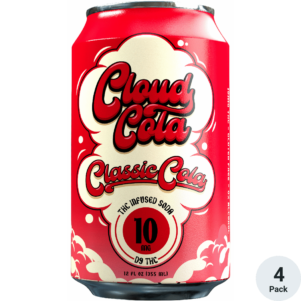 Cloud Cola THC 10mg Classic Cola | Total Wine & More
