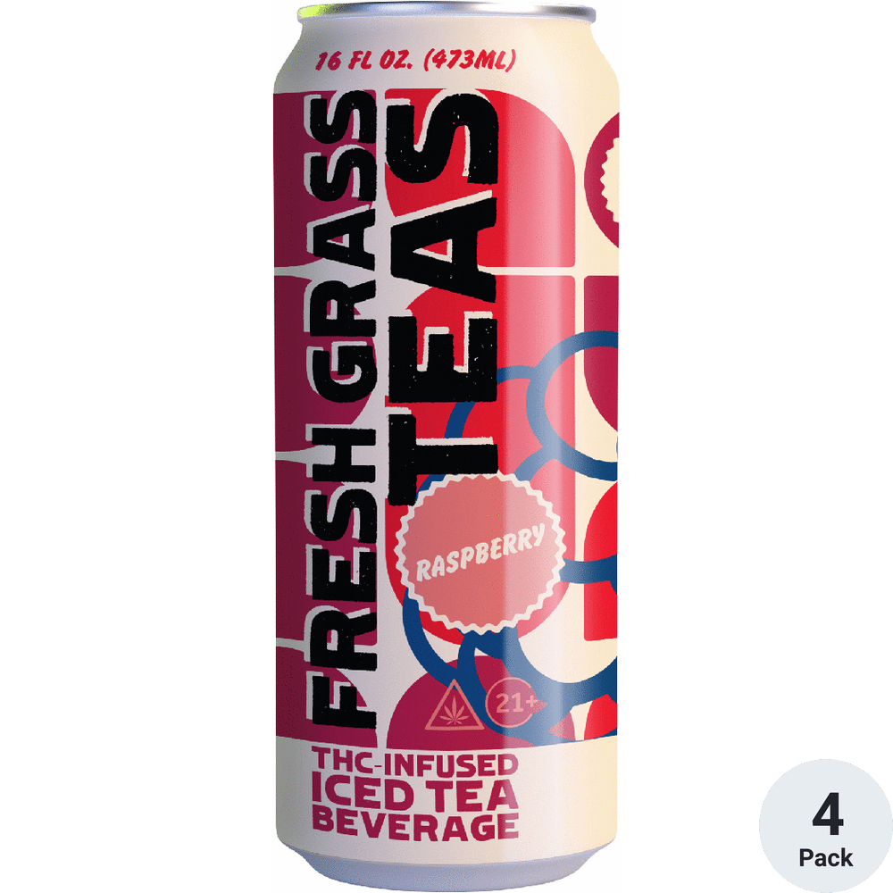 Fresh Grass Teas THC 10mg Raspberry | Total Wine & More