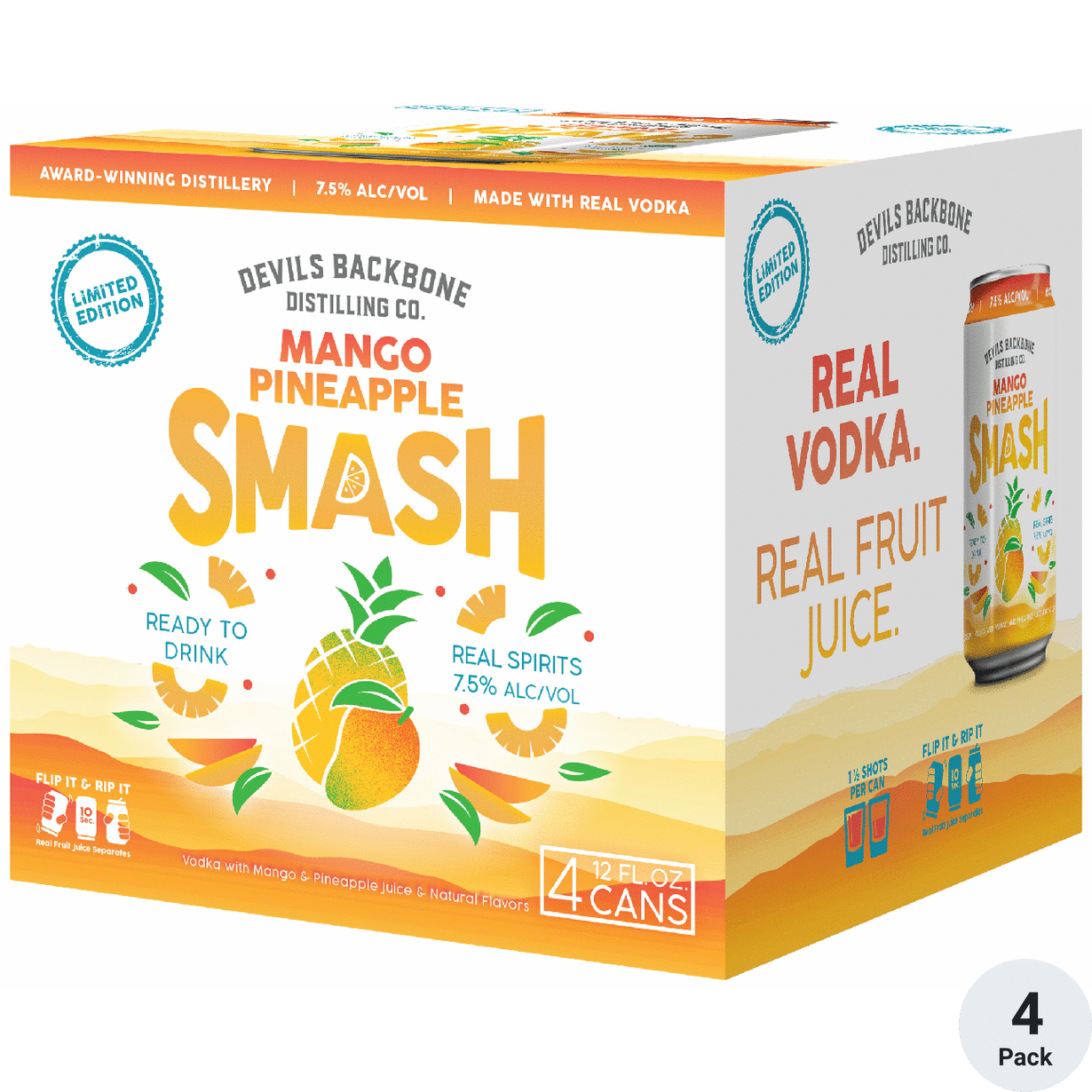Devils Backbone Mango Pineapple Smash | Total Wine & More