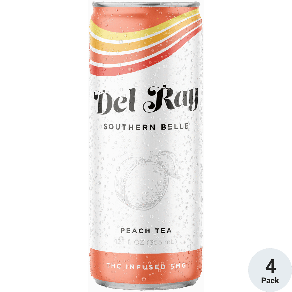 Del Rey THC 5mg Peach Tea | Total Wine & More