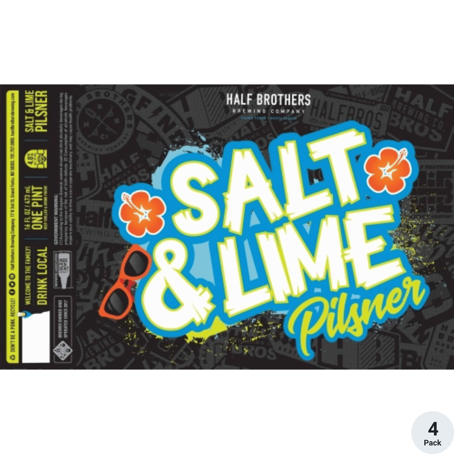 Half Brothers Salt & Lime Pilsner | Total Wine & More