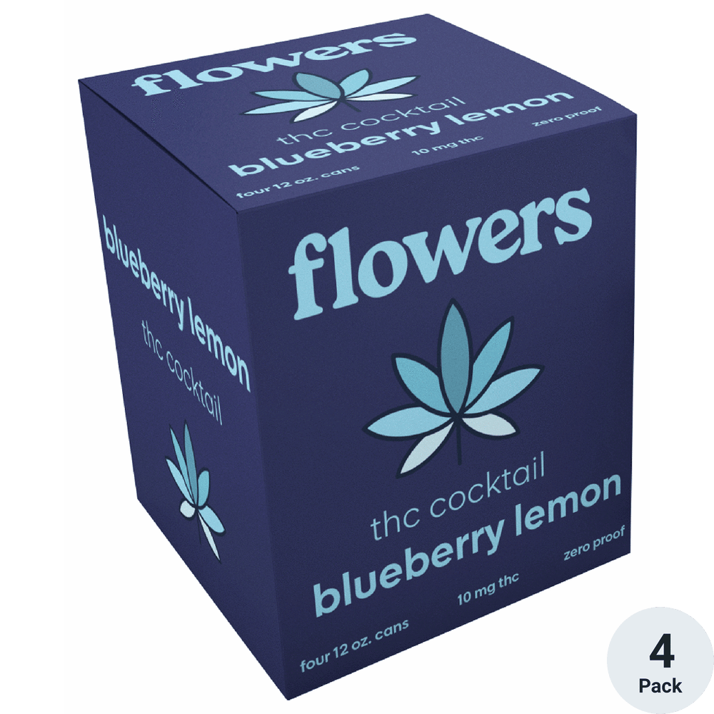 Flowers THC 10mg Blueberry Lemon | Total Wine & More
