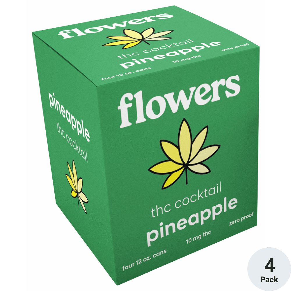 Flowers THC 10mg Pineapple | Total Wine & More