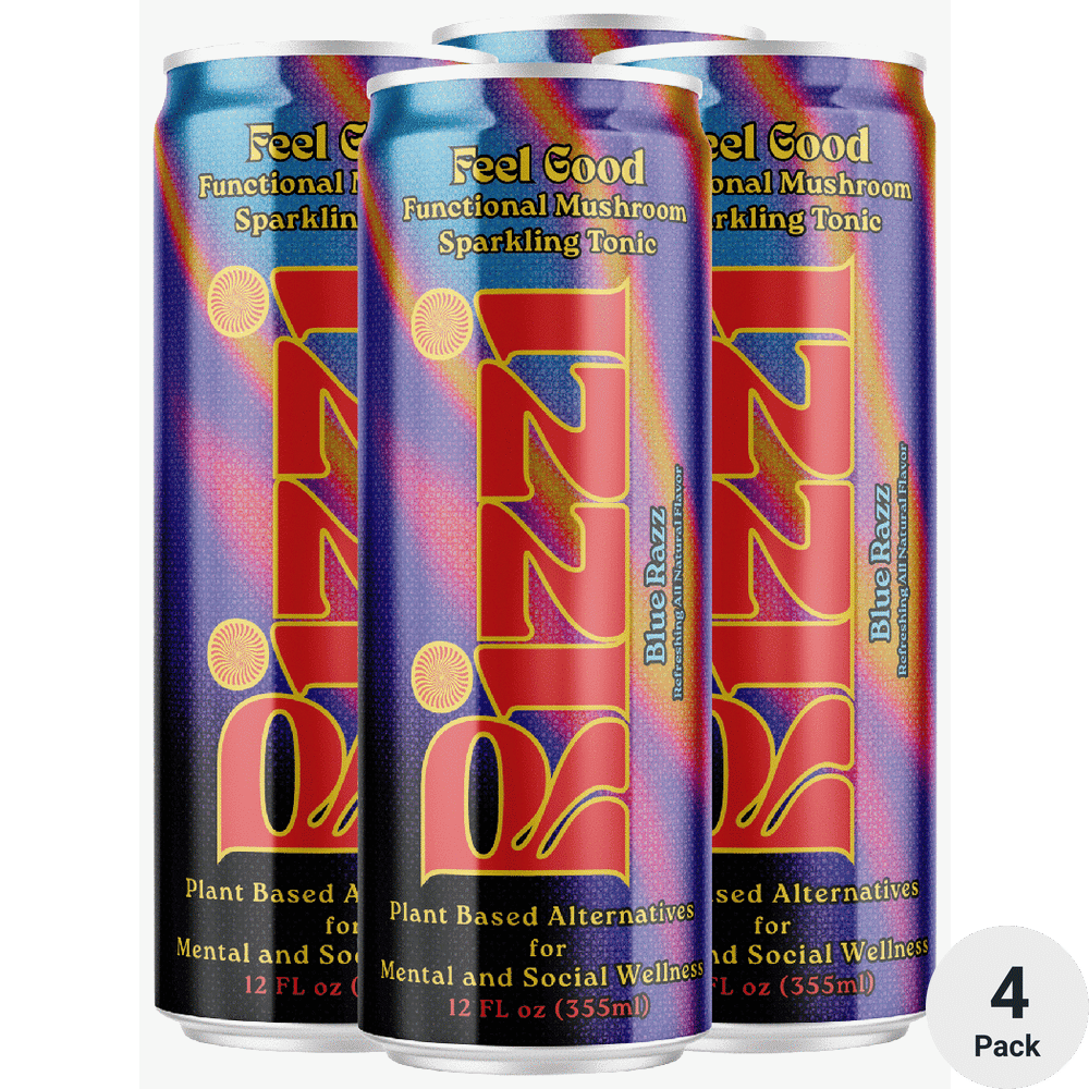 Rizzi Non-Alcoholic Blue Razz Mushroom Elixir | Total Wine & More