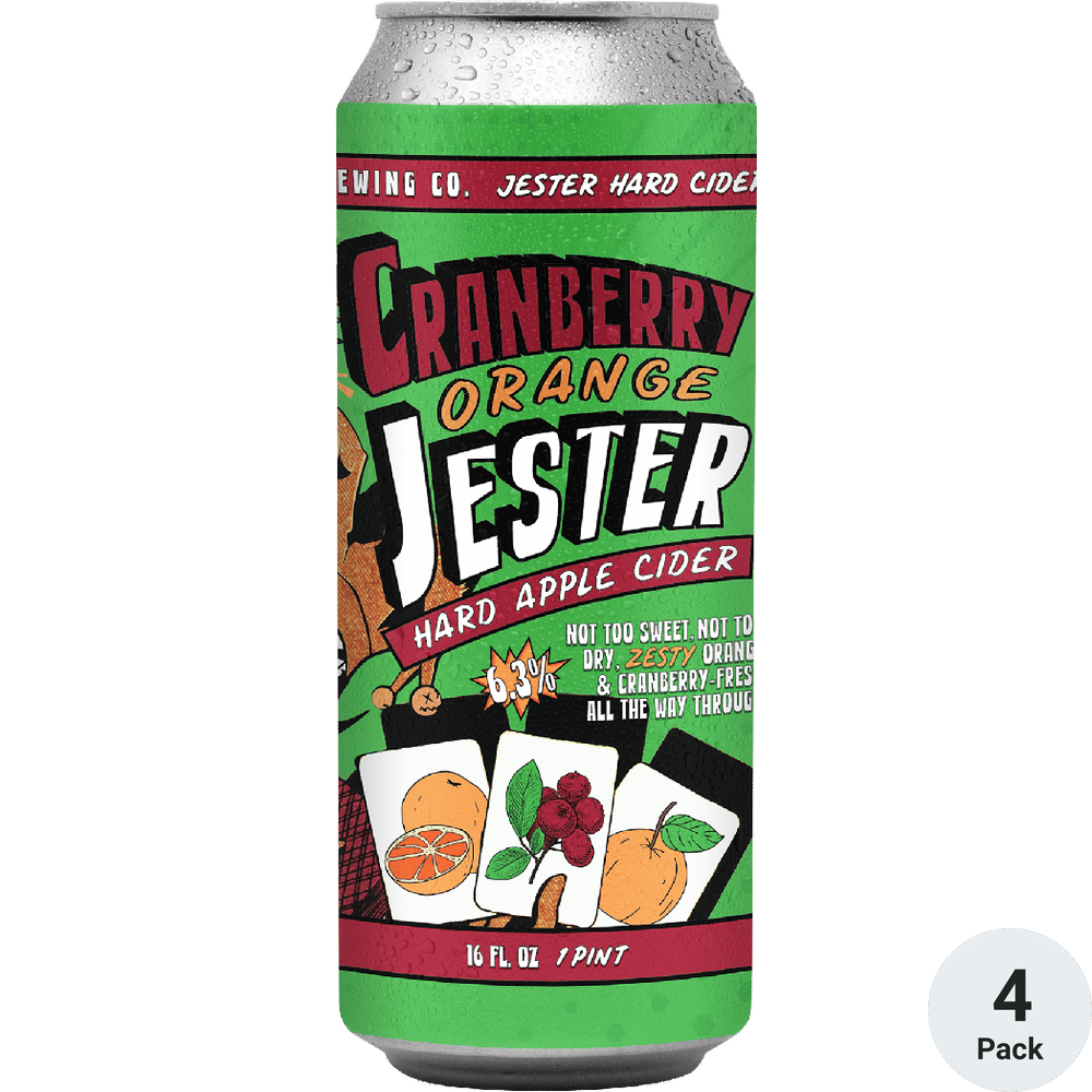 Royal Bliss Cranberry Orange Jester Hard Cider | Total Wine & More