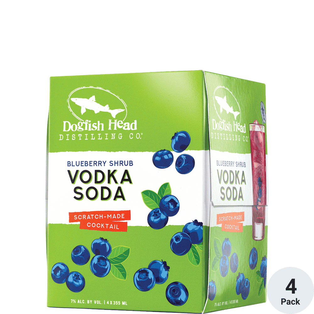 Dogfish Head Blueberry Vodka Soda | Total Wine & More