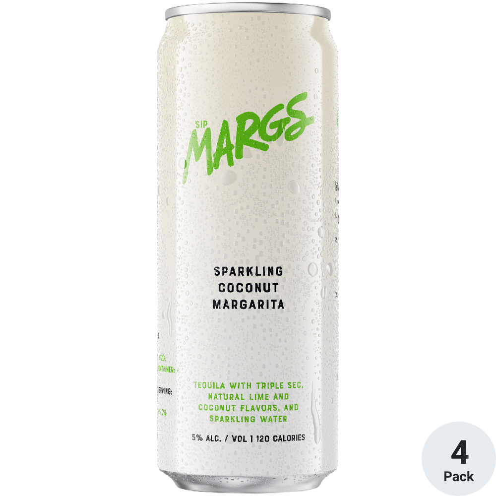 SipMargs Coconut Canned Margaritas | Total Wine & More